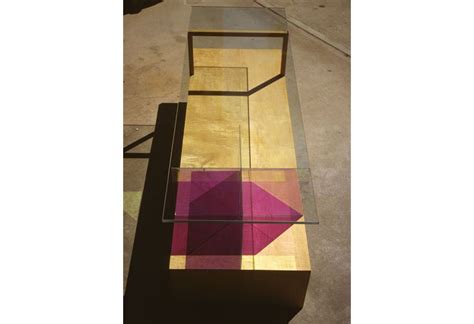 Dichroic Glass Ceiling Light Fixture