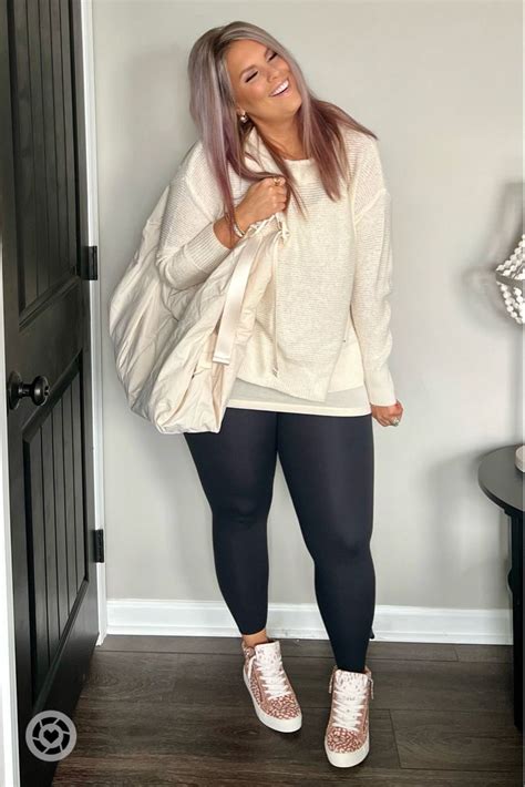 Causal Leggings Outfit In 2024 Plus Size Legging Outfits Outfits