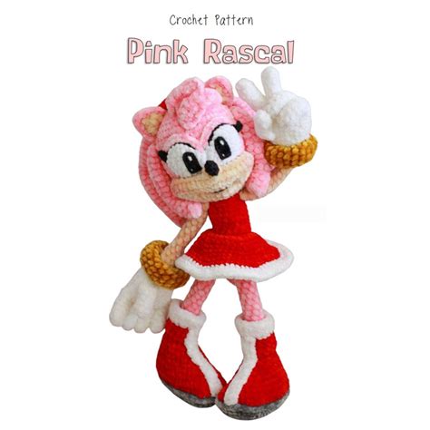 Amy Sonic Amigurumi Pdf Pattern Toys Patterns Inspire Uplift