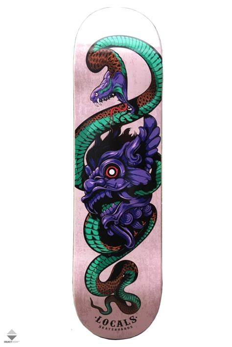 Locals Skateboards Snake Deck Multi