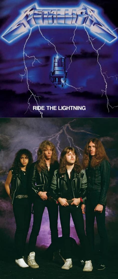 Ride The Lightning Album Cover 74 Best Metallica Album Covers Ideas