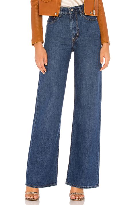 Levis Ribcage Wide Leg Jean In High Times Revolve