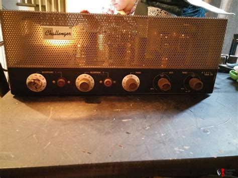 David Bogen Challenger Dual Tube Cha 75 Audioguitarpa Amp Reduced To