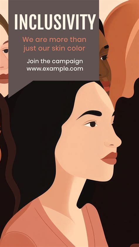 Inclusivity Instagram Story Template Editable Premium Editable Template Rawpixel