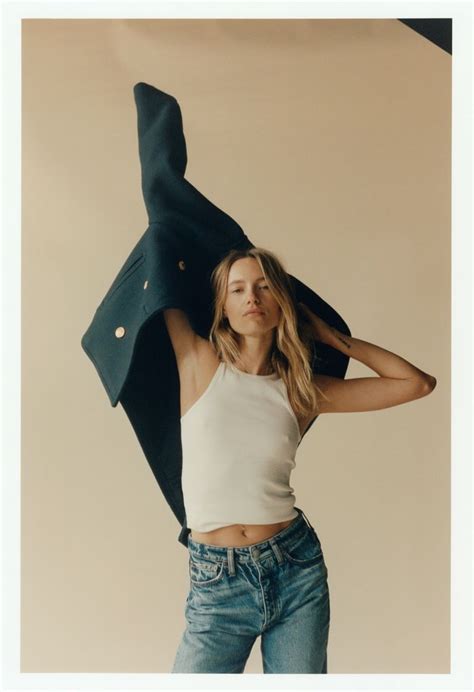 Maya Stepper Models Timeless Essentials In Rag And Bones Icons