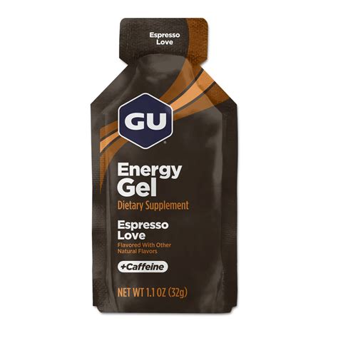 Gu Energy Gel Caja X24 Espresso Love 40mg Cafeína Epic Bikes