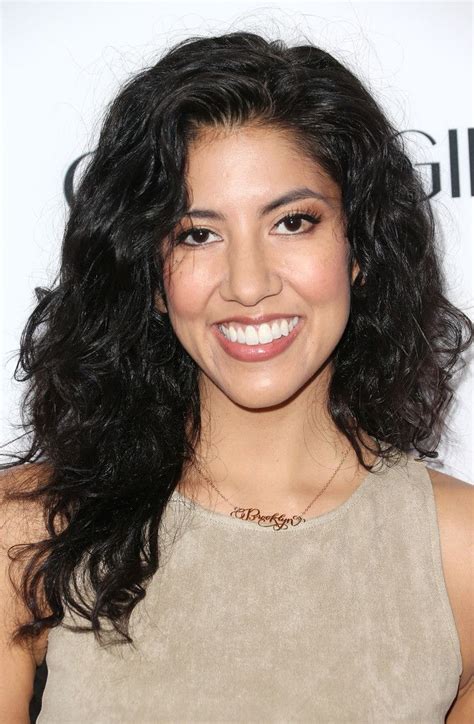Stephanie Beatriz Stephanie Beatriz Long Curls Her Hair