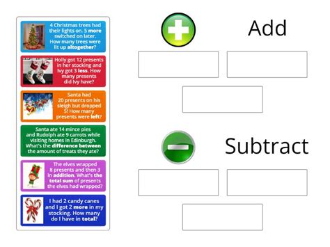 Add Or Subtract Group Sort