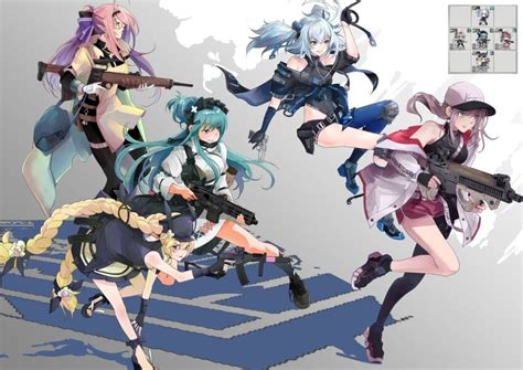 Ar 57 Girls Frontline Em 2 Girls Frontline Pa 15 Girls Frontline Scr Girls