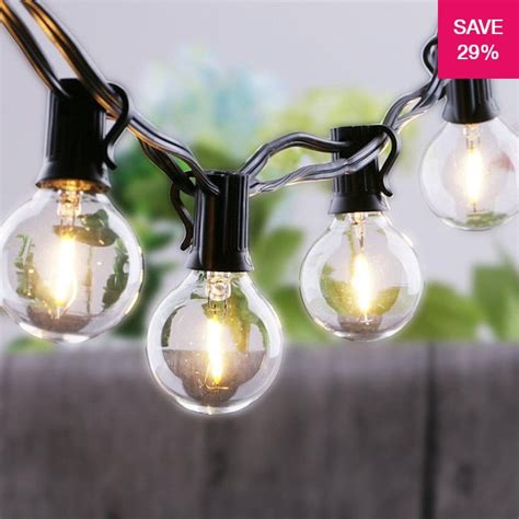 29 Off On 20m Led Bulbs String Lights Onedayonly