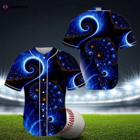 Custom Psychedelic Trip Rave Edm Baseball Jersey Express Your Unique