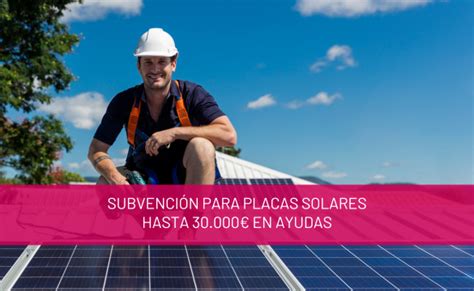 Subvención De Placas Solares Cerquo Edificación