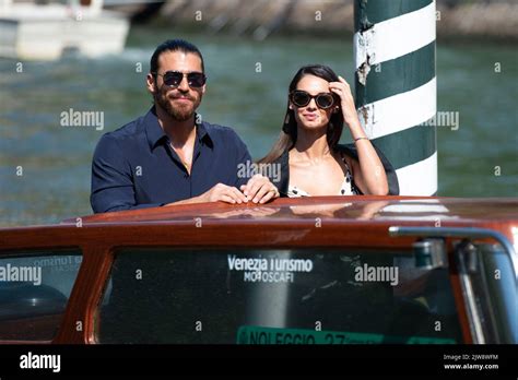 Can Yaman And Francesca Chillemi Arriving At The Excelsior Hotel During