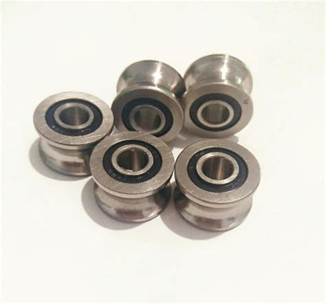 Jual U Groove Pulley Roller Bearing Ball Bearing Wheel Ball Bearing