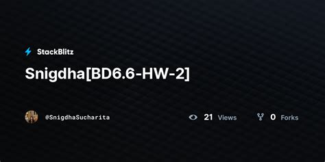 Snigdha Bd66 Hw 2 Stackblitz