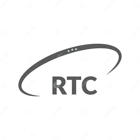 Rtc Letter Logo Design On White Background Creative Modern Rtc Letter