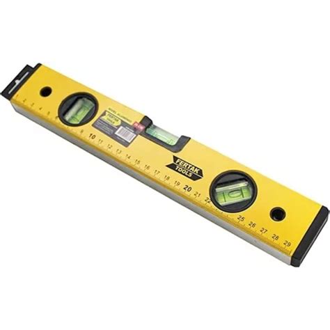 Nivel De Aluminio 3 Bolhas Com Régua 30 Cm E 12 Polegadas Profissional Fertak Shopee Brasil
