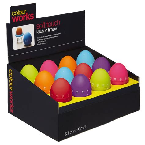 Soft Touch Egg Timers
