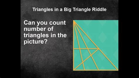 Count Triangles Riddle Youtube