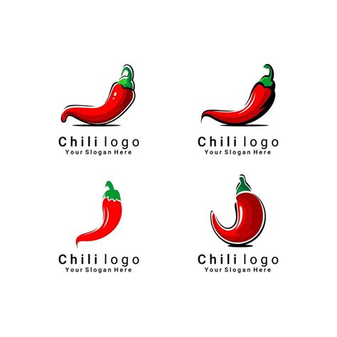 Chili Logo Vector 5100907 Vector Art At Vecteezy
