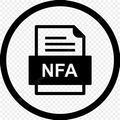 Gambar Ikon Dokumen File Nfa Nfa Dokumen File Png Dan Vektor Dengan