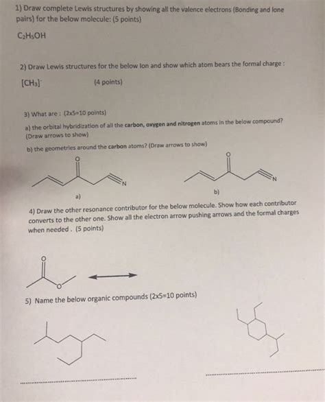 C2h5oh Lewis Dot Structure