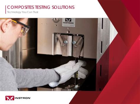 Composites Testing Solutions Instron Pdf Catalogs Technical
