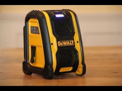 Dewalt Bluetooth Speaker Dcr006 Youtube