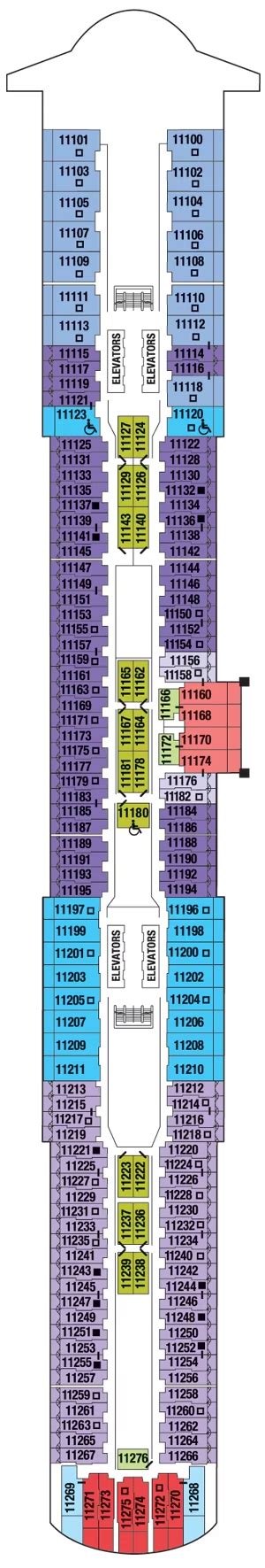 My Kind Of Cruise Celebrity Apex Celebrity Deck Plans Deck Eleven