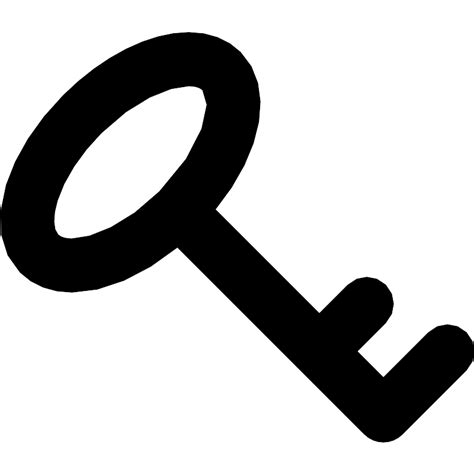 Key Password Interface Symbol Rotated To Left Vector Svg Icon Svg Repo
