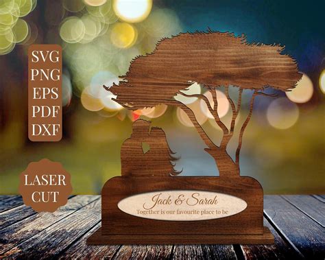 Romantic Couple Laser Cut File Couple Love Sign Svg Couple Laser Cut