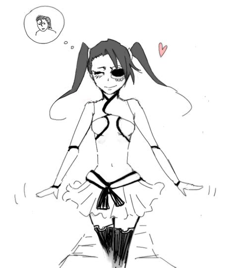 Aizen Sousuke Loly Aivirrne Bleach Artist Request 1girl Arm