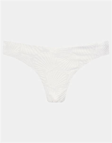 Seashell Bikini Bottoms White Bikinis And Swimsuits Accessorize Uk