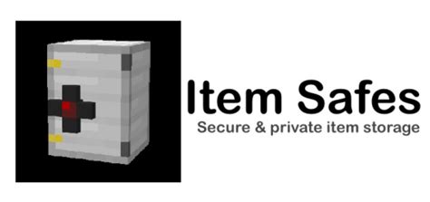 Item Safes Minecraft Addon