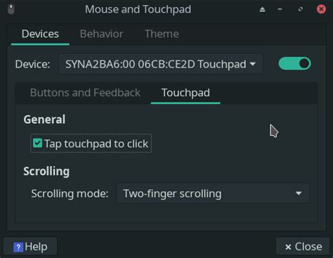 Default Touchpad Behaviour Press To Click Feedback Manjaro Linux Forum