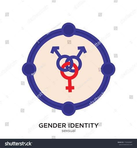 Sexual Symbol Vector Illustration Flat Design Stock Vector Royalty