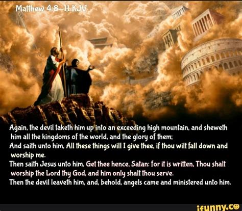 Matthew Of Again The Devil Taketh Him Up Into An Exceeding High