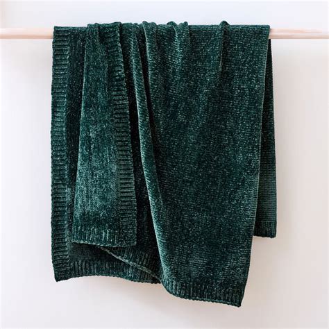 Luxe Chenille Throws Clearance West Elm