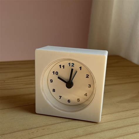 Ikea Mini Alarm Clock Uses Regular Batteries Super Depop