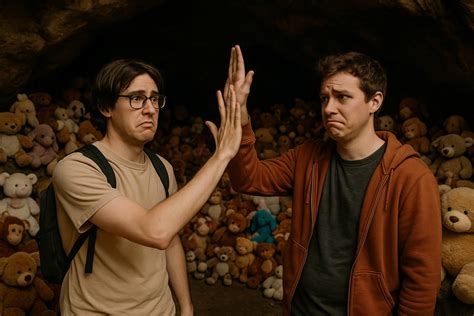 Ai Two Friends Giving An Awkward High Five By Itswubsky On Deviantart