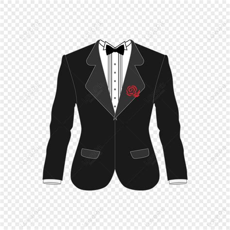 Gentleman Rose Tuxedo Clip Art Black Tie Gentleman Clipart Art Png