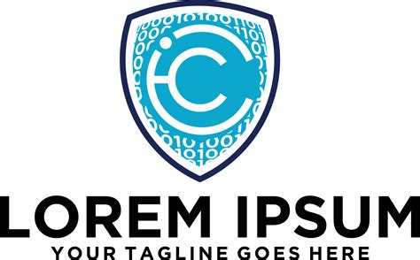 Shield Guarantees Security Letter C Logo 17777876 Vector Art At Vecteezy