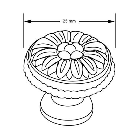 Richelieu 1 3 16 In Brass Round Traditional Cabinet Knob In The Cabinet Knobs Department At
