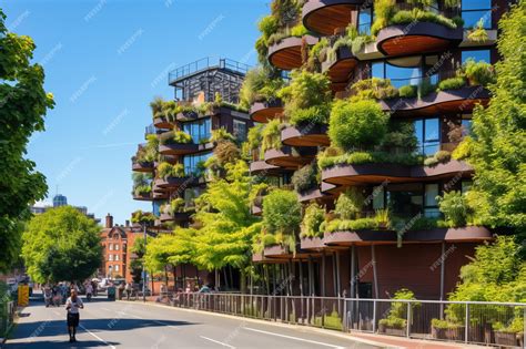 Premium Photo Green Tech Urbanism Smart City Photo