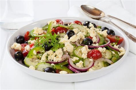 Salada Grega Receita Saudável Simples E Ideal Para Sua Saúde