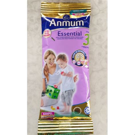 Anmum Essential Step 3 [sample 28g] Shopee Malaysia