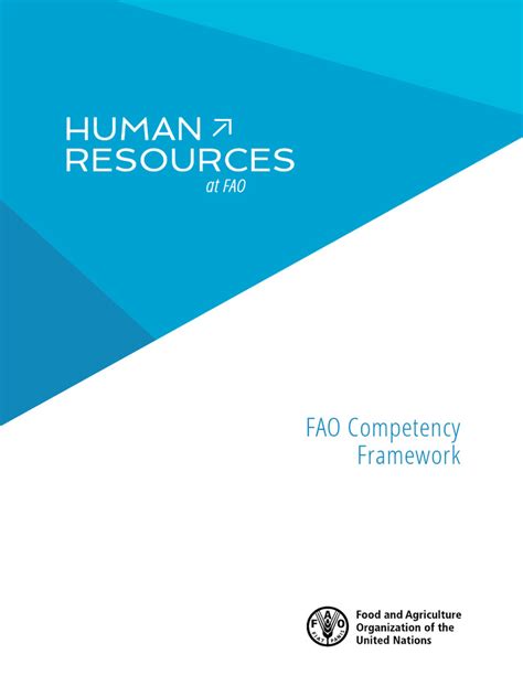 Fao Competency Framework En Pdf Food And Agriculture Organization