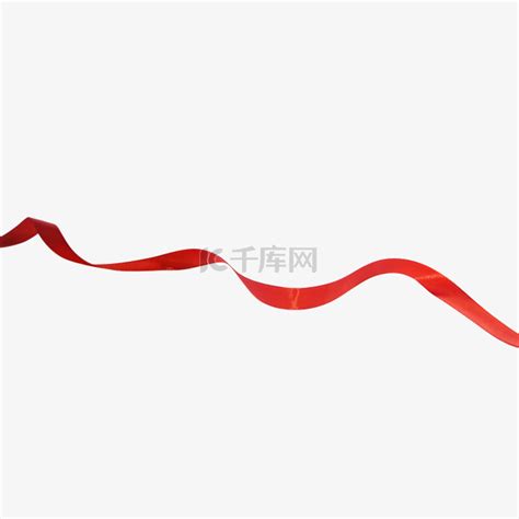 红色丝带素材图片免费下载 千库网