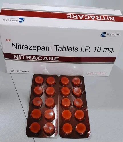 Nitrazepam 10 Mg Tablets At ₹ 400box Thane Id 2855746726962