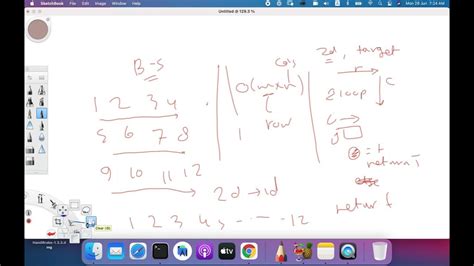 Search 2d Matrix Crack Coding Interview كورس الخوارزميات Youtube
